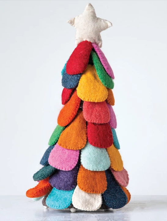 Wool Felt Christmas Tree – Mildred and Mable's