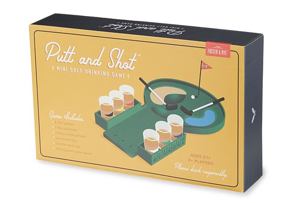 Putt & Shot Mini Golf Drinking Game – Mildred and Mable's